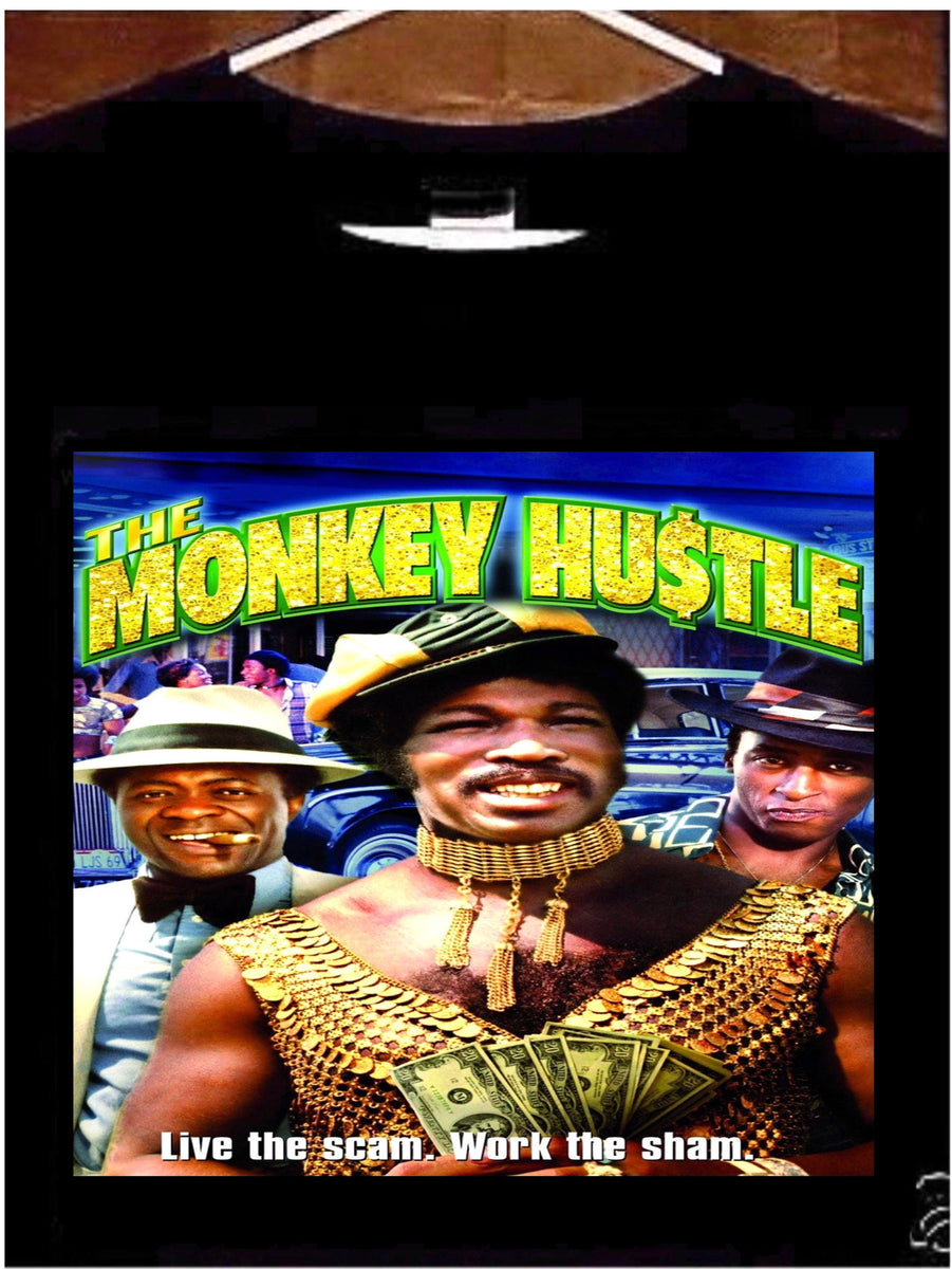 The Monkey Hustle Movie T shirt; Rudy Ray Moore The Monkey Hustle 1975 ...