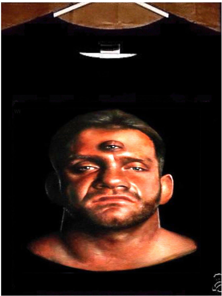 Chris Benoit T shirt; Chris Benoit Third Eye Tee Shirt – PrintsByCassandra