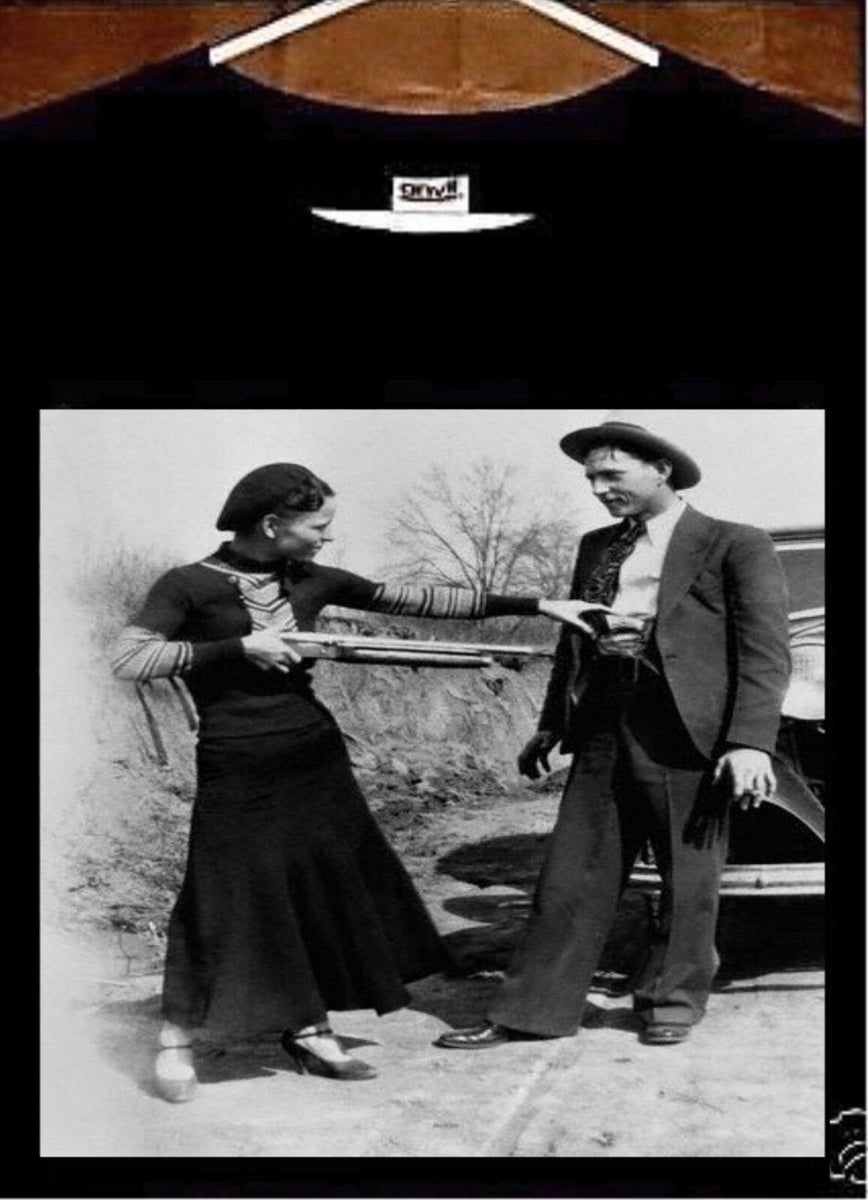 Bonnie and Clyde T shirt; Bonnie and Clyde Gang Tee shirt ...