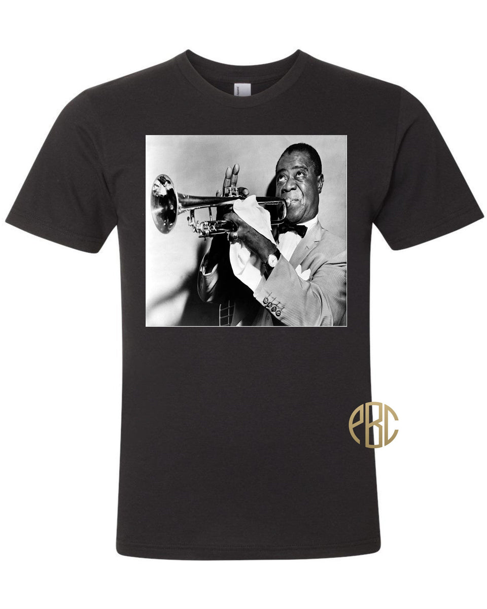 Louis Armstrong T Shirt; Louis Armstrong Tee Shirt – PrintsByCassandra